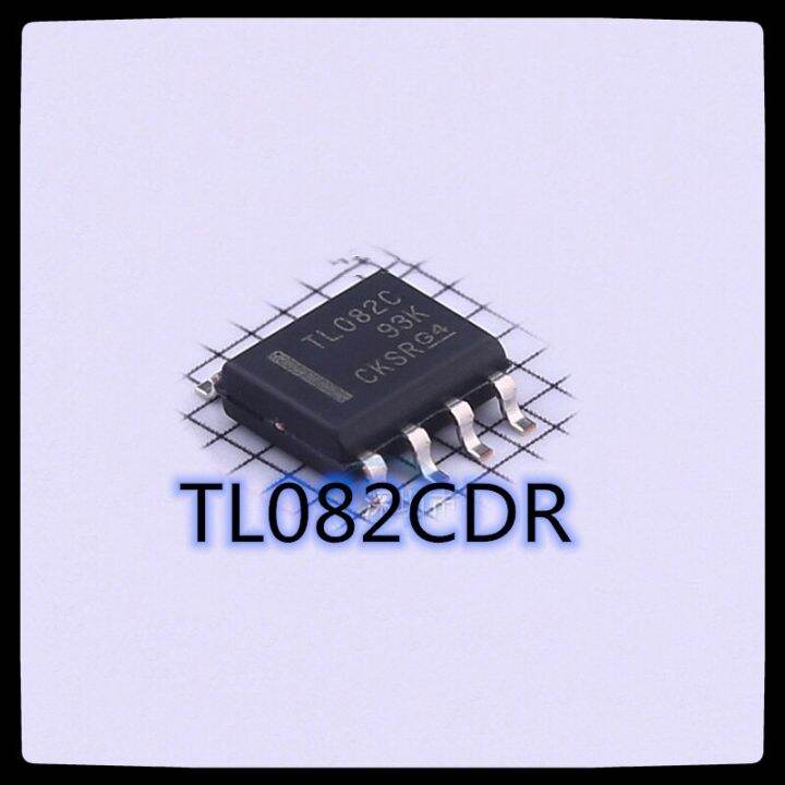 (50 Buah-200 Buah) TL082CDR SOP8 TL082C 2 Arah JFET Input Operational Amplifier Baru dan Asli ...