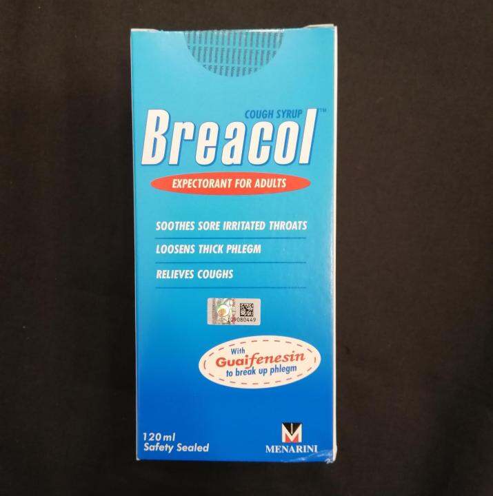 Breacol Expectorant For Adults 120ml | Lazada