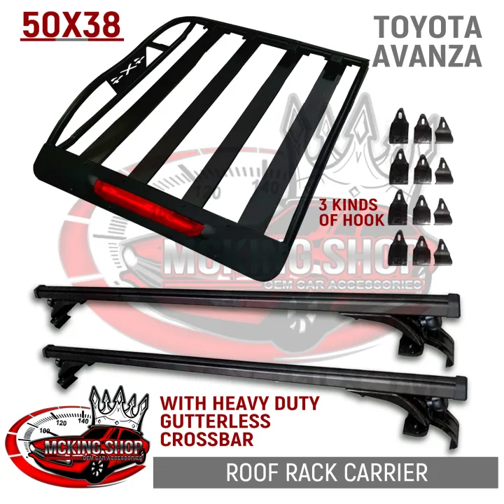 Toyota Avanza 4x4 Aluminum Roof Rack / Roofrack Top Load / Topload ...