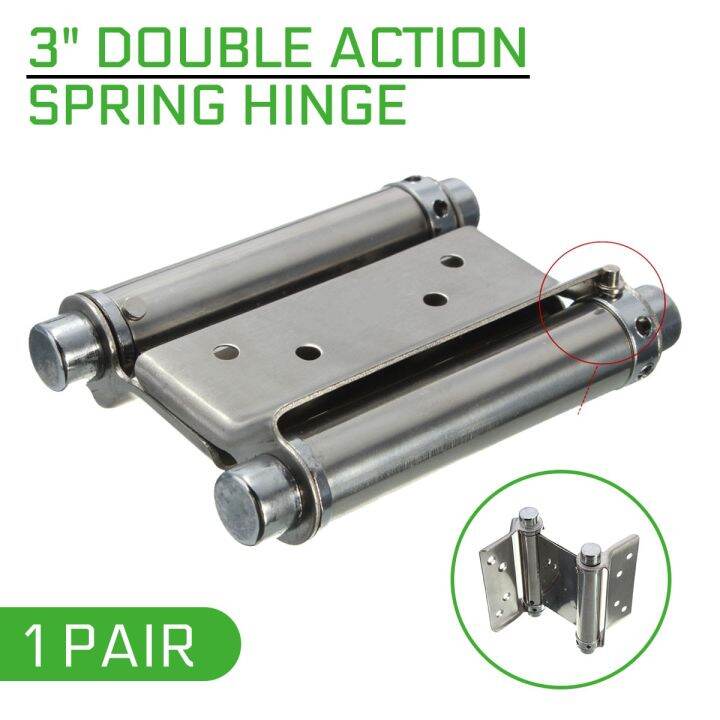 Double Action Spring Hinge 3 Inch 2Pcs Cafe Saloon Door Swing Door ...
