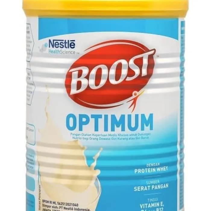 NUTREN OPTIMUM atau BOOST OPTIMUM 400gr vanila | Lazada Indonesia