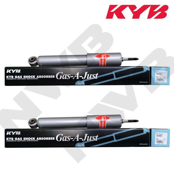 KYB 554091 for Mitsubishi Pajero Fieldmaster 4M40 1991-2005 Set of 2 Front Gas Shock Absorber ...
