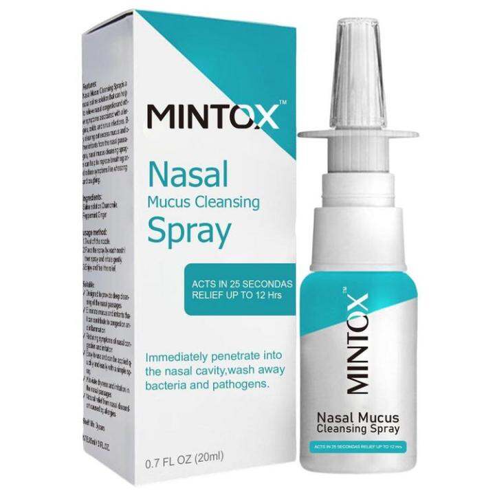 Nasal Mucus Cleansing Spray 20ml Fast Relief of Nasal Dryness Regain ...
