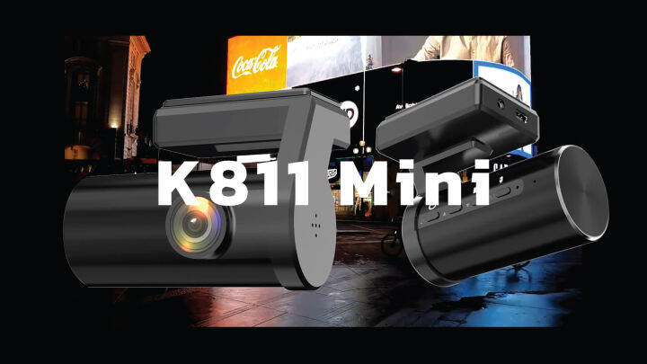UCAM กล้องติดรถยนต์ รุ่นK811 Mini ไร้หน้าจอ ตัวกล้องเล็กกะทัดรัดไม่ ...