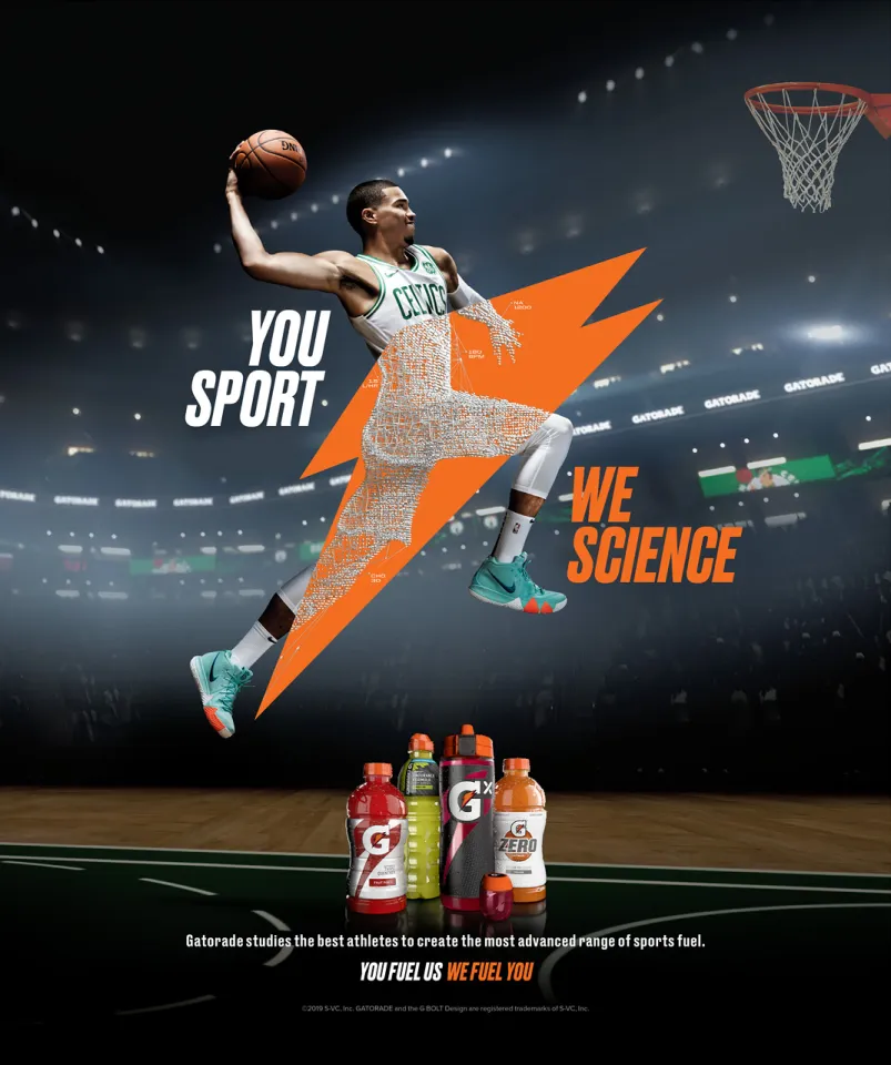Gatorade Advertisement Basketball