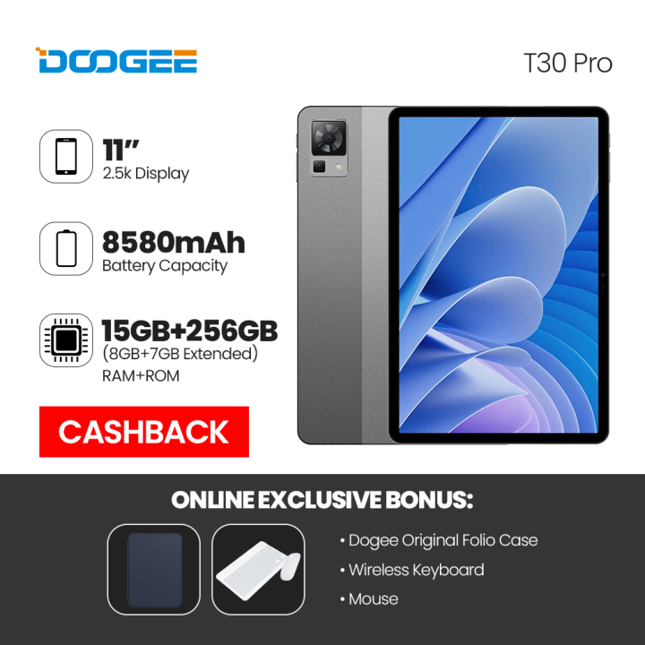 Doogee T30 Pro 8GB RAM 256GB ROM Sony® 20MP Main camera 8MP Front ...