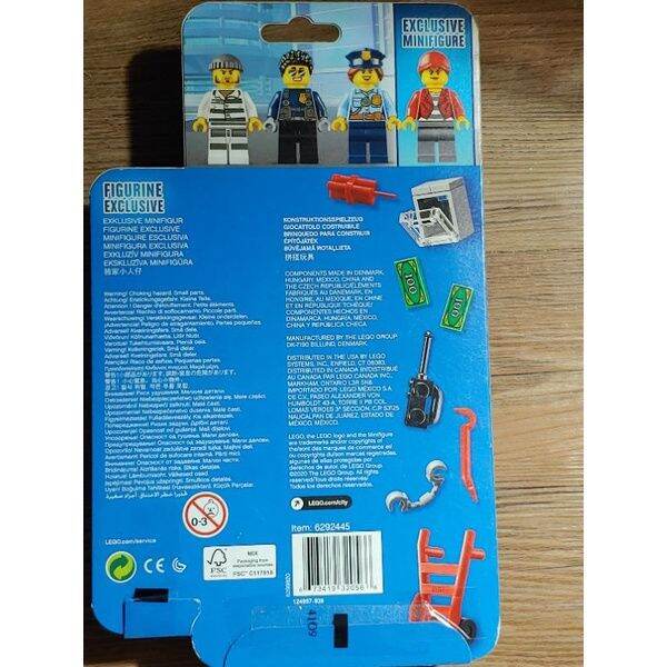 SNM613 Lego set 40372 police minifigure accessory set blister pack new ...