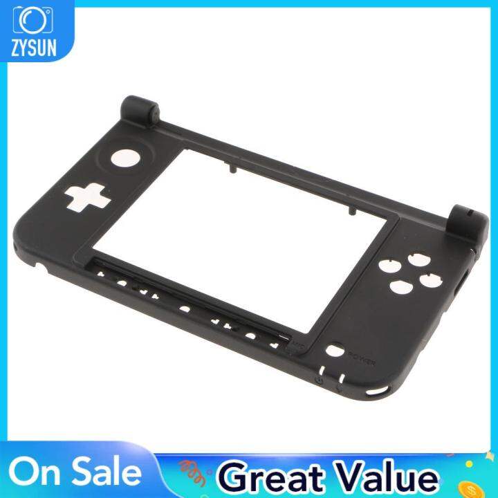 ZYSUN for 3DS XL Replacement Hinge Part Black Lower Middle Frame ...
