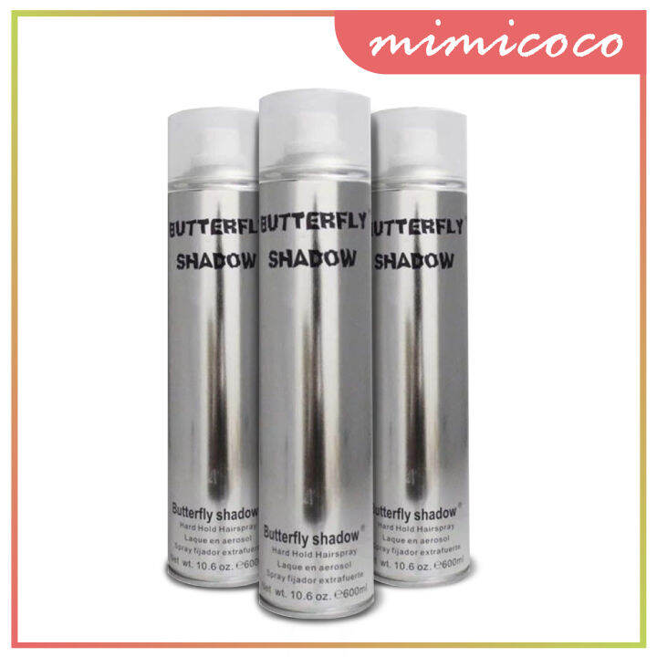 Butterfly Hair Spray 600ml x 3 | Lazada