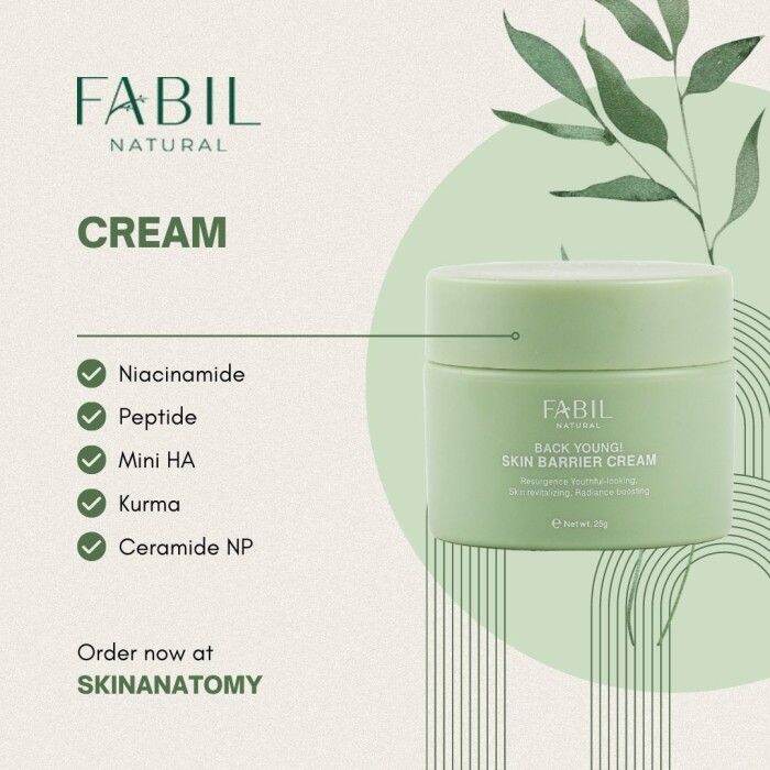 FABIL NATURAL BACK YOUNG SKIN BARRIER CREAM 25GR | Lazada Indonesia