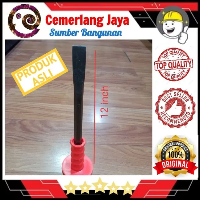 PAHAT BOBOK BETON CAVANNI 12 INCH - PAHAT BETON TOPI BAJA - GAGANG ...