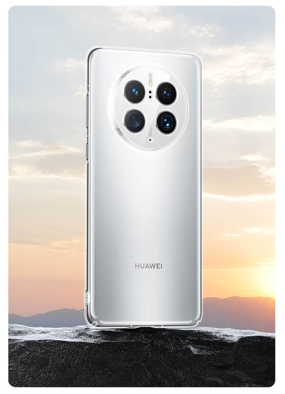 SmartDevil เคสโทรศัพท์โปร่งใสกันเลนส์ HDสำหรับ Huawei Mate 50 Pro พีซีเคสแบบแข็งป้องกัน ...