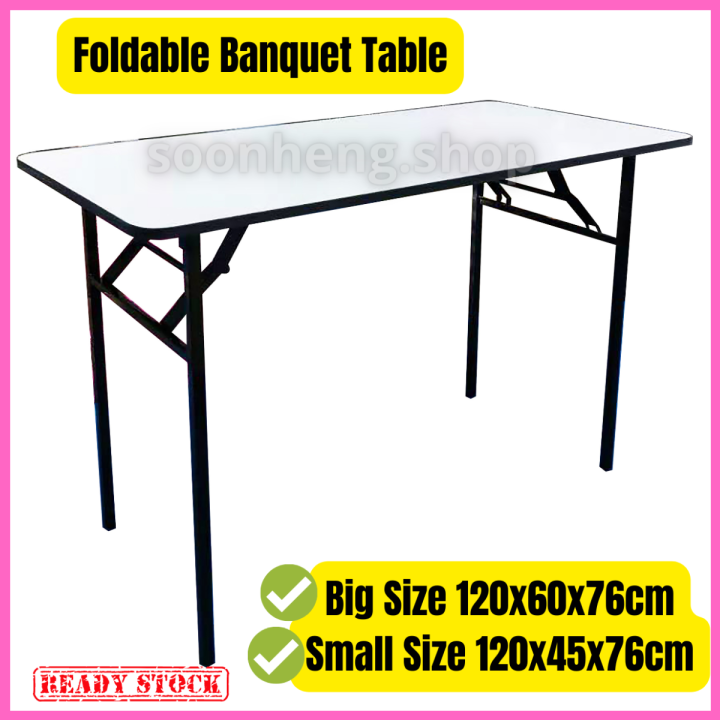 Banquet Table Study Table Foldable Banquet Table Event Computer Desk ...