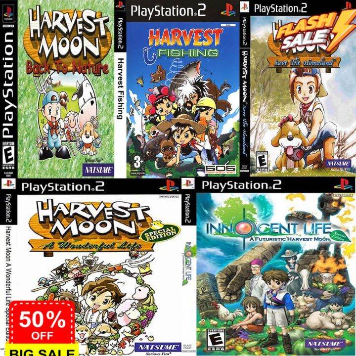 แผ่นเกมส์ PS2 (ส่งไว) Harvest Moon All (USA) #แผ่นเกม #แผ่นเกมคอม #แผ่น ...