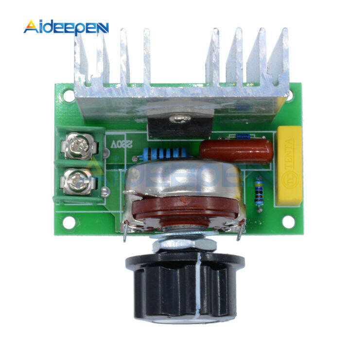 Scr Speed Controller High Power 220V 4000W Electronic Voltage Regulator ...