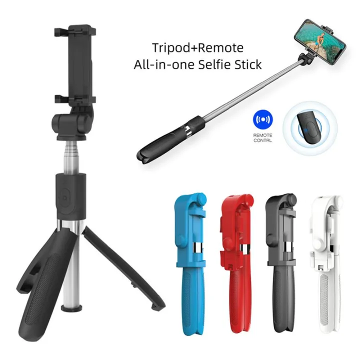 Hot Ticket 3 In1 Photo Stick Anti Slip Bluetooth Compatible Wireless