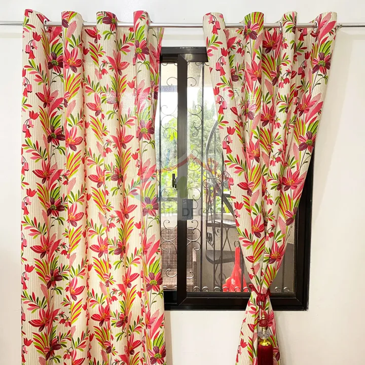 Red Contessa Ring Curtain - Sold Per Piece | Lazada PH