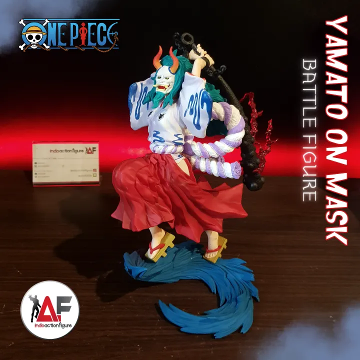 Statue One Piece Kaido's daughter Yamato on mask Girls collection ...