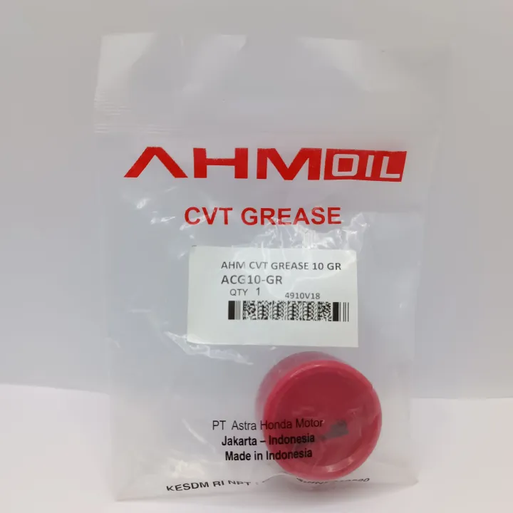 GEMUK CVT HONDA / GEMUK GREASE MATIC HONDA AHM GEMUK CVT HONDA AHM ...