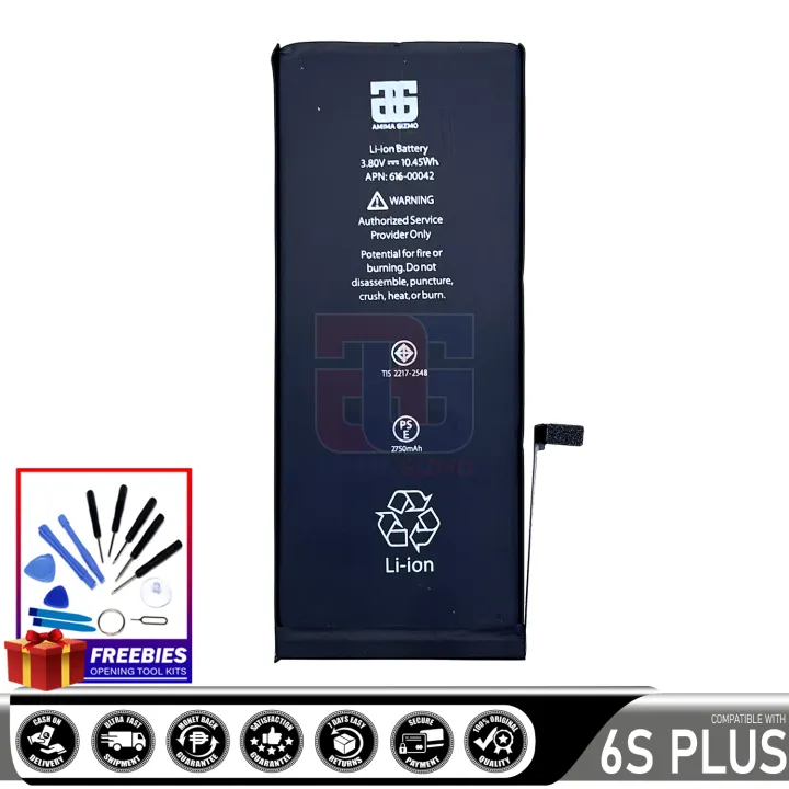 AMIMA Gizmo Genuine Battery for iPhone 6s Plus, Original Quality and ...