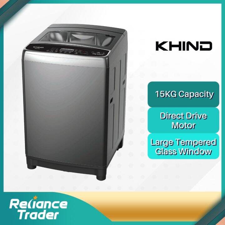 Khind 15KG WM150A Top Load Fully Auto Washing Machine | Lazada
