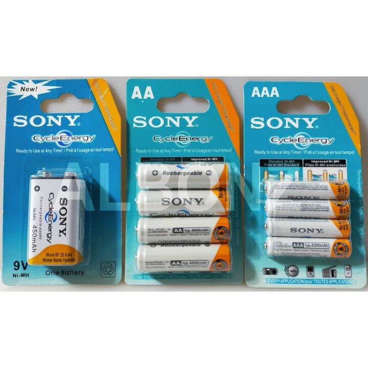 AAA, AA, 9V Rechargeable Battery | Lazada PH