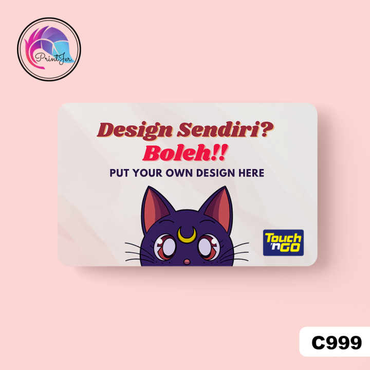 Custom Design [Design Sendiri] - Touch n Go Card or ATM card Sticker ...