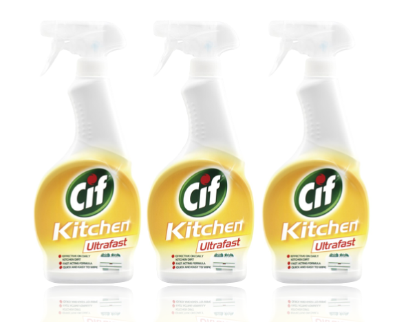 Cif Antibacterial Kitchen Spray Ultrafast 450ml PACK OF 3 | Lazada PH