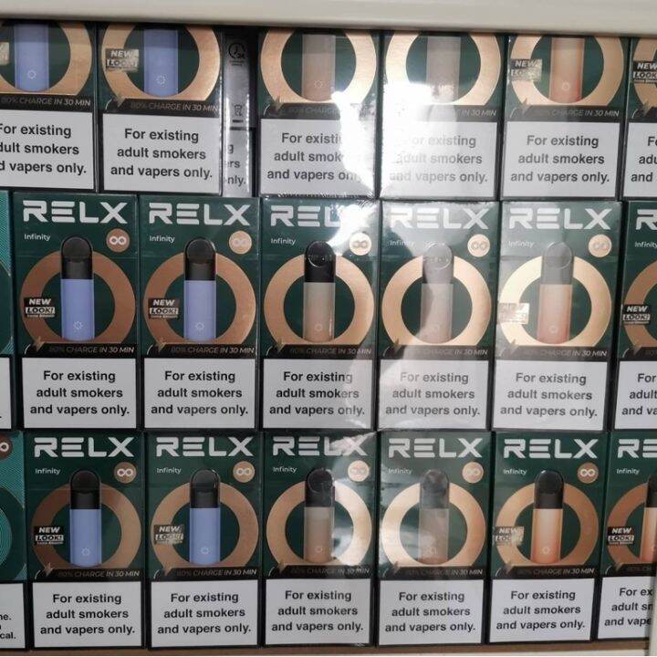 Relx Infinity Device and Device w/Pod (English Packaging) New Look ...