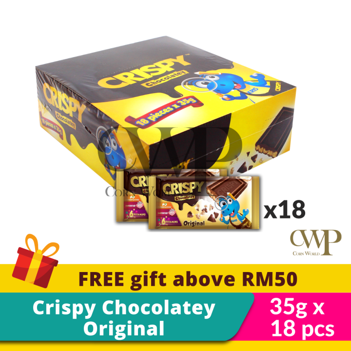 Crispy Chocolatey Original 35g x 18 | Lazada