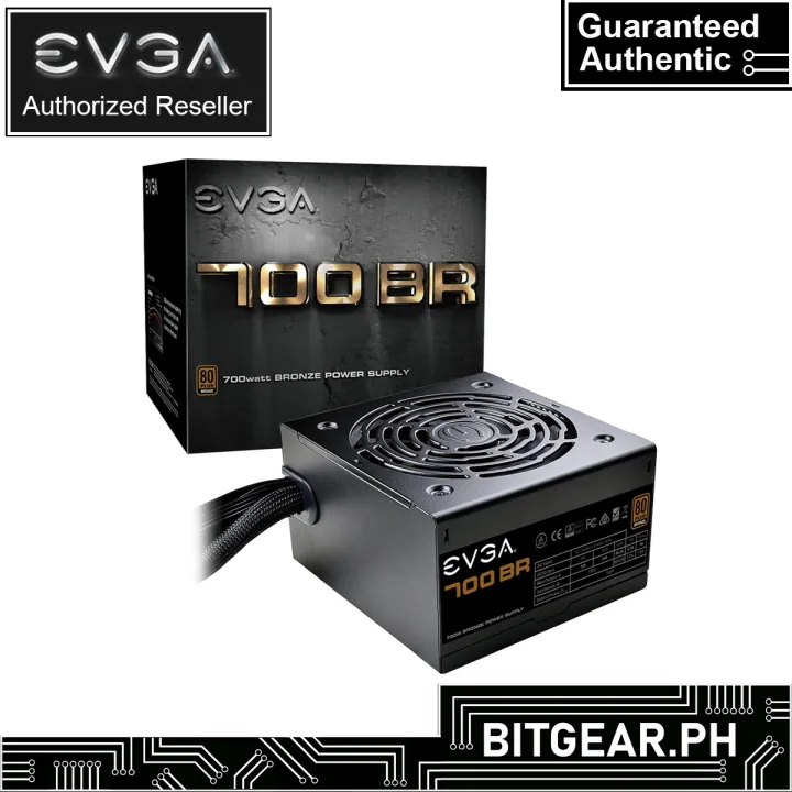EVGA 700 BR 700W 80PLUS®-Bronze APFC Non-Modular Power Supply | Lazada PH
