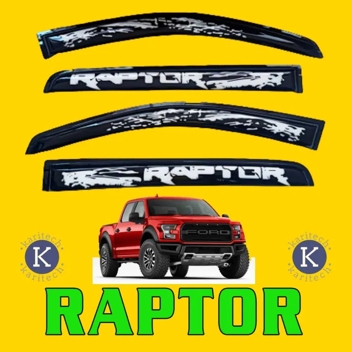 Rain Guard Window Visor for Ford Ranger Raptor | Lazada PH