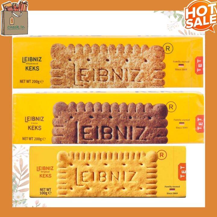 Leibniz Wholemeal Cocoa KEKS 100g 200g บาวเซ่น ไลบ์นีชมินิ บิสกิต รสเนย ...