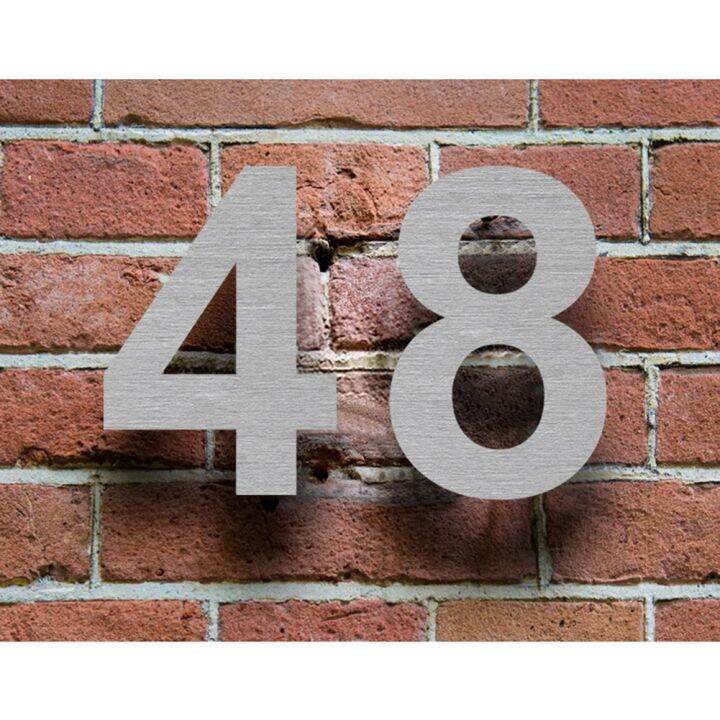 【hot】♕ 6 Inch Number Sign 0-9 Self Adhesive Door Plate Outdoor Mailbox ...