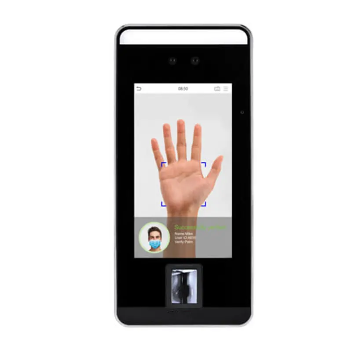 ZKTeco SpeedFace-V5L[P] Biometric Fingerprint Palm Access Control And Time Attendance Terminal ...