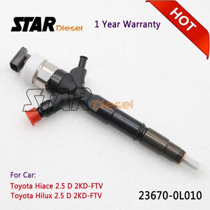 STAR Diesel Injector 23670-0L010 Fuel Injection 23670 0L010 Common Rail ...