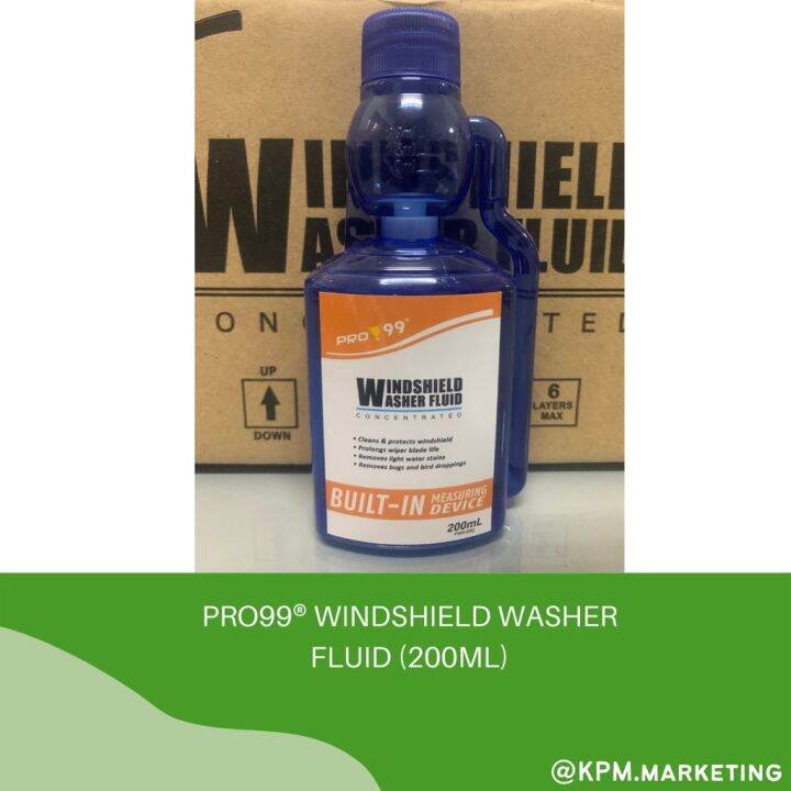PRO99 WINDSHIELD WASHER FLUID (CONCENTRATED) 200ml PWW-2062 | Lazada PH