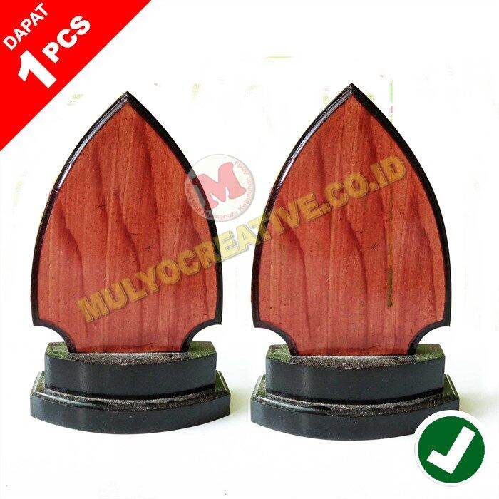 Plakat Kayu Model Gunungan Besar - Vandel Kayu Polos Model Gunungan ...