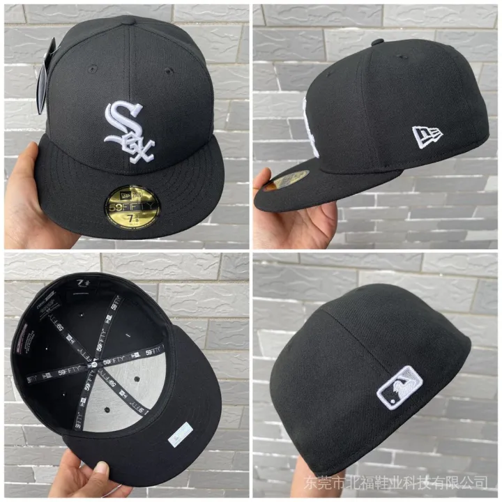 【Ready Stock】snapback cap close cap white sox cap nba cap MLB Players Style Chicago White Sox ...