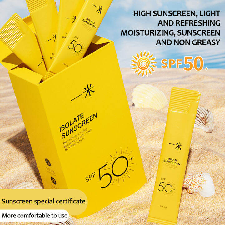 UV Sun Block SPF50+ PA+++ Oil-control Moisturizing 60g-ready stock | Lazada