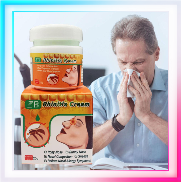 ZB Rhinitis Cream Treatment Acute Chronic Allergic Rhinitis Sinusitis ...