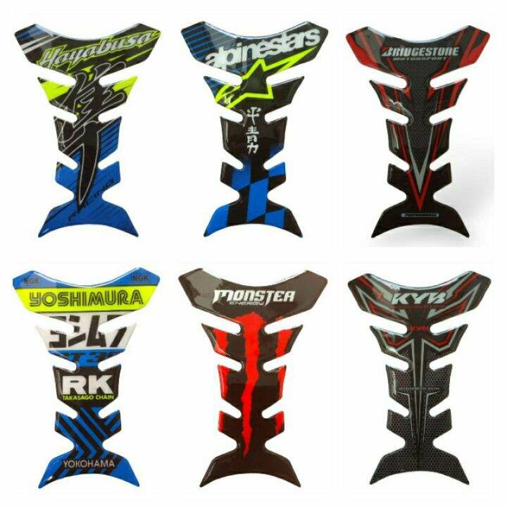 Stiker sticker tanky tankpad motor pad tank protection timbull syiker ...