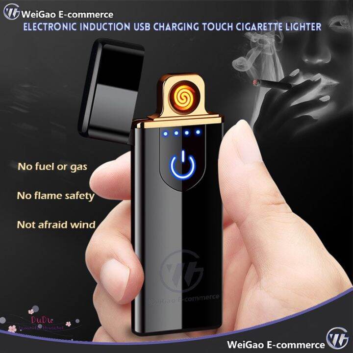 Useful Electronic Touch USB Charging Induction Cigarette Lighter With ...