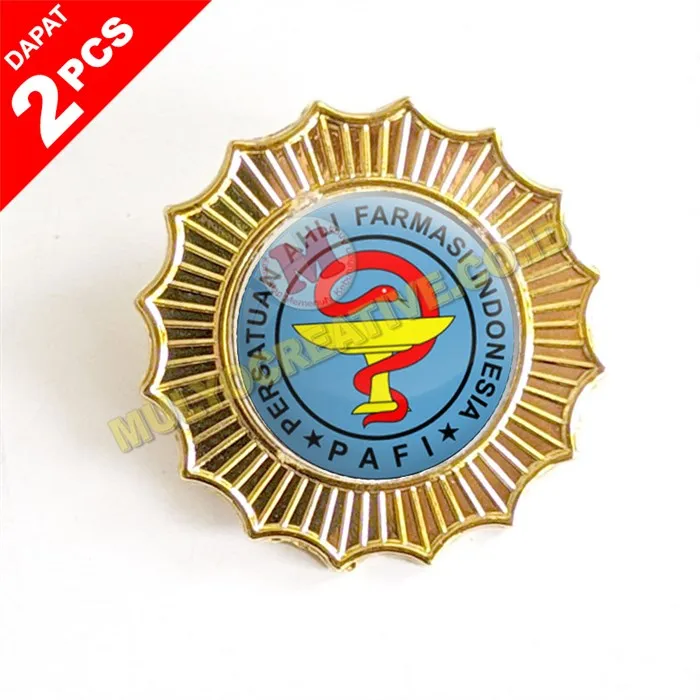 Pin PAFI Pin Bros dan Wing Logo Persatuan Ahli Farmasi Indonesia Pin ...