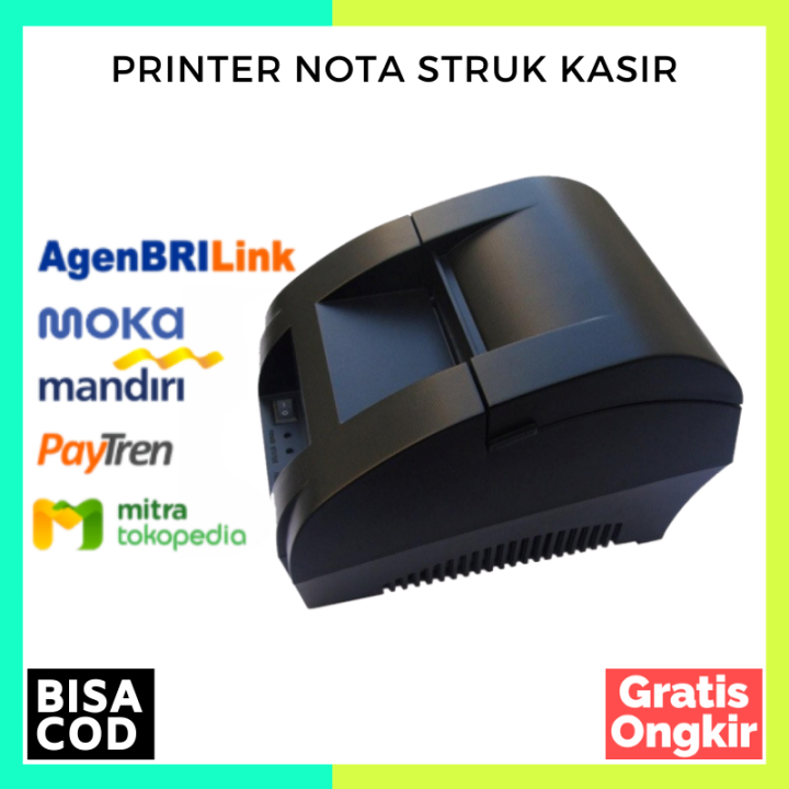PRINTER STRUK BRILINK PORTABLE BLUETOOTH THERMAL RECEIPT 57,5 mm ( printer agen brilink ...