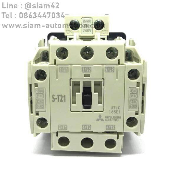 แมกเนติก คอนแทคเตอร์ MITSUBISHI รุ่น S-T21 (200-240V.) (32A.) | Lazada.co.th