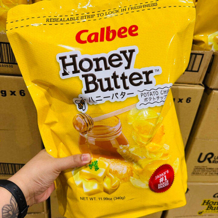 ♦Calbee Honey Butter 340g, Lays, Japanese snack food, Cheddar Sour Cream Wasabi, Crisps, Movie ...