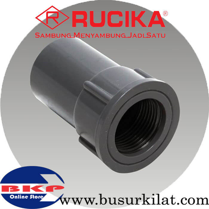 SDD 2 1/2 Inch PVC RUCIKA (AW) / SAMBUNGAN PIPA / SOCK DRAT DALAM ...