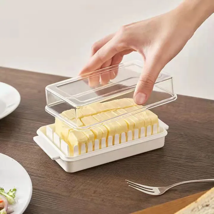 LOYALISTS Butter container Butter cutter butter storage box butter ...