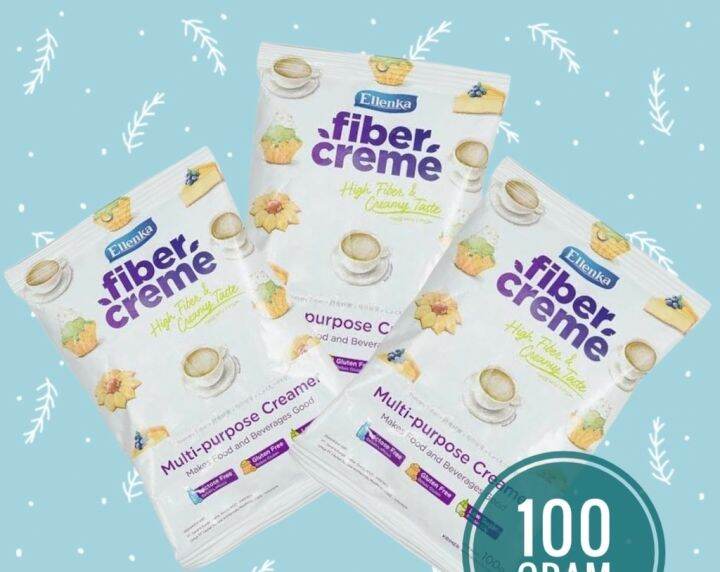 Fiber Creme Ellenka multi prupose creamer 100 g ketofriendly | Lazada ...